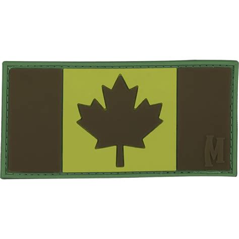 Canada Flag Hook And Loop Pvc Patch Maxpedition Canada Paracord