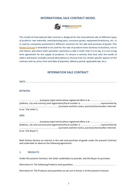 40 Free Sales Contract Templates Word Templatelab