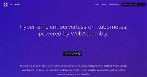 spinkube efficient serverless on kubernetes with webassembly