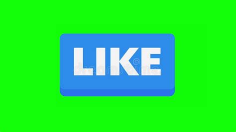 Like Web Interface Button Clicked With Mouse Cursor 4k Stock Video