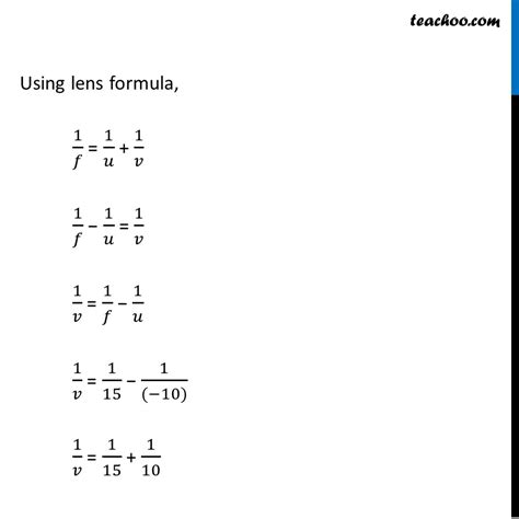 NCERT Q An Object Is Placed At A Distance Of Cm From A Convex