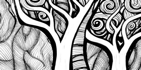 Artistic Abstractions Embrace The Whimsical Woodland Wonders