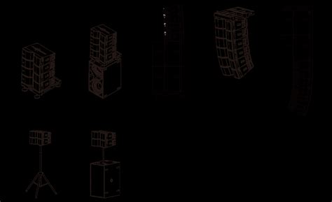 K LA28 DSP Dual 8two Way Active DSP Controlled Line Array Loudspeaker Audiocenter