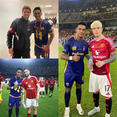 Daily မန်ချက်စတာယူနိုက်တက်ကစားသမားတွေနဲ့ အမှတ်တရဓါတ်ပုံရို၊က