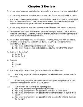 MDM U Unit Chapter Review By Putzman Place TPT