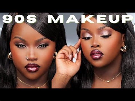 90s Makeup Tutorial Dark Skin Timeless Beauty Series Youtube
