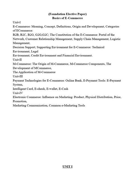 E Commerce Intro Pdf E Commerce World Wide Web