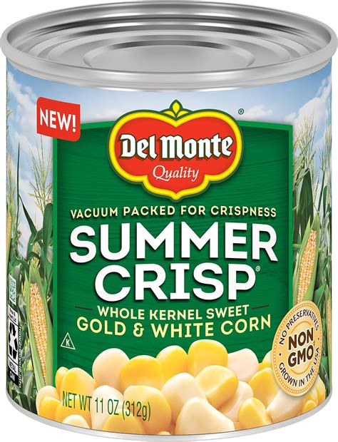 Del Monte Summer Crisp Whole Kernel Gold And White Corn 11