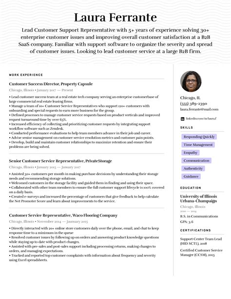 Sample Csr Resume Qishpbfogh