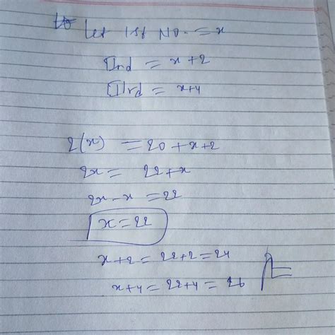think of a number double the number subtract 6 from the result and