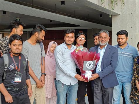 Mdfuad Hasan On Linkedin Congratulations To Our Honourable Mentor Dr Farid Sobhani Sir For