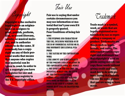 Copyright Brochure Sara St Clair