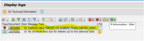 Custom Value Grwr Not Available Please Maintai Sap Community