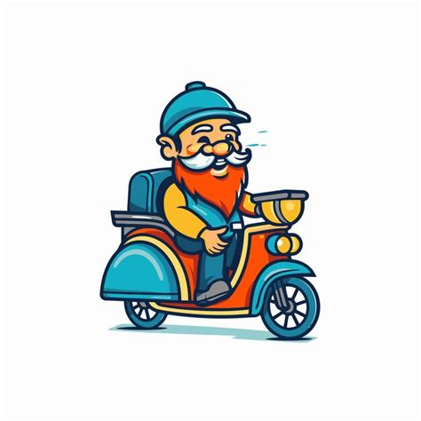Premium Vector Pedicab Illustration