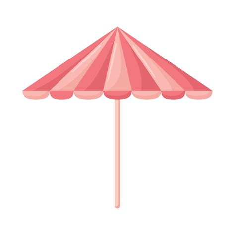 Pink Beach Umbrella 21398221 Vector Art At Vecteezy