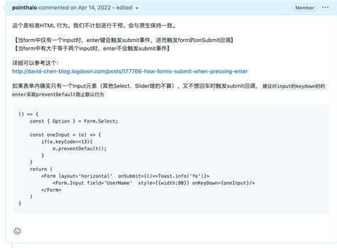 [form] onsubmit能否支持透传event · issue 1728 · douyinfe semi design · github