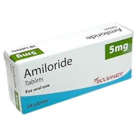 5 Mg Amiloride Tablet 25 Tablet Pack For Oral Use General Medicines At