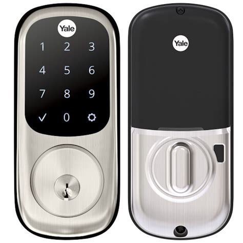 Yale Assure Lock Touchscreen Keypad Deadbolt Satin Nickel The Home