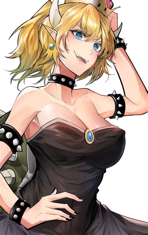 Bowsette Mario And More Drawn By Cizzi Danbooru