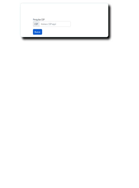 Github Adelson1402consulta Cep Javascript Basico Aplicação Simples