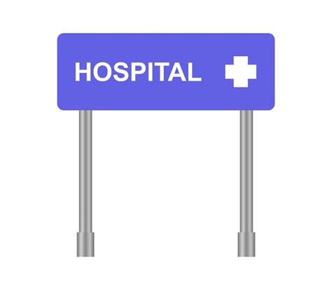 Premium Vector Hospital Sign