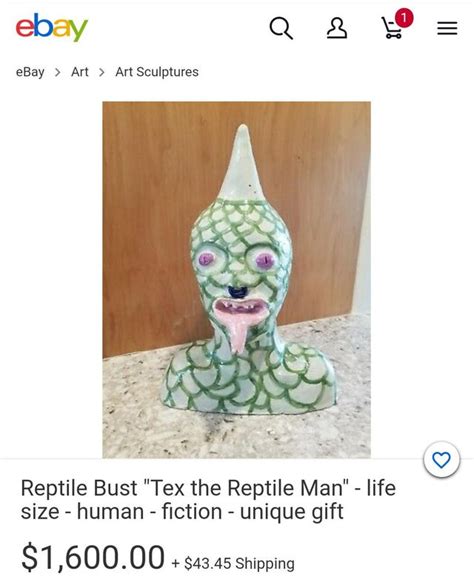 Tex The Reptile Man Ebay Know Your Meme