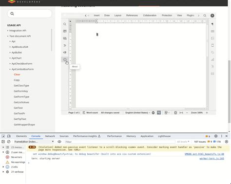 odocument tojson error document builder onlyoffice