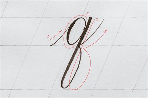 Calligraphy Letter O