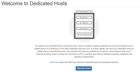 Aws Dedicated Hosts The It Hollow