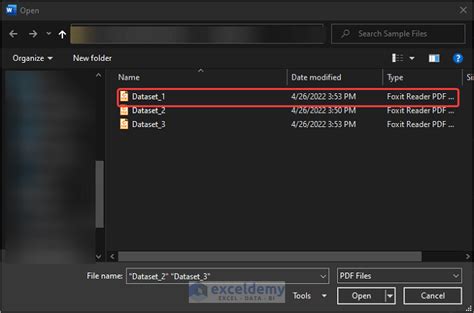 how to extract data from multiple pdf files to excel 3 methods