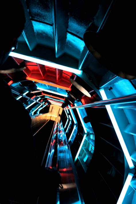 The Atomium Structure At Night