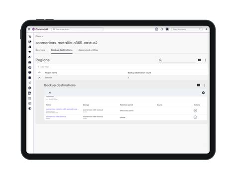Microsoft 365 Backup Solutions Commvault