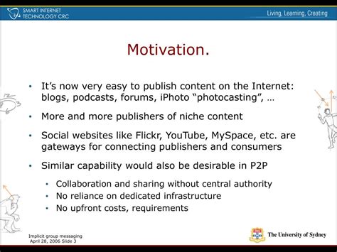 Ppt Implicit Group Messaging In Peer To Peer Networks Powerpoint