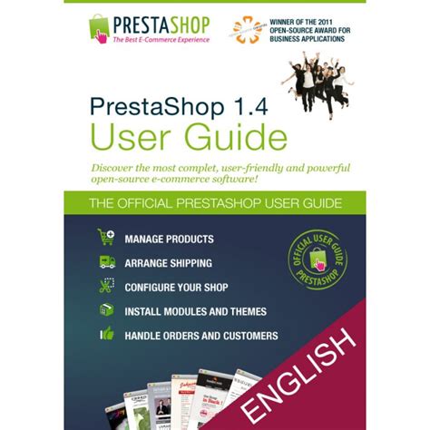 your prestashop 1 4 user guide pdf in english spanish and french