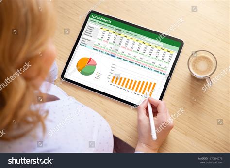 Charts And Visualization In Excel Images Stock Photos Vectors Shutterstock