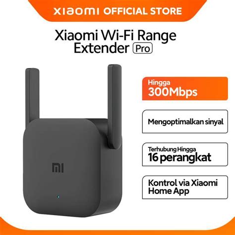 Promo Xiaomi Official Mi Wi Fi Range Extender Pro X Antena Eksternal Mbps Mendukung