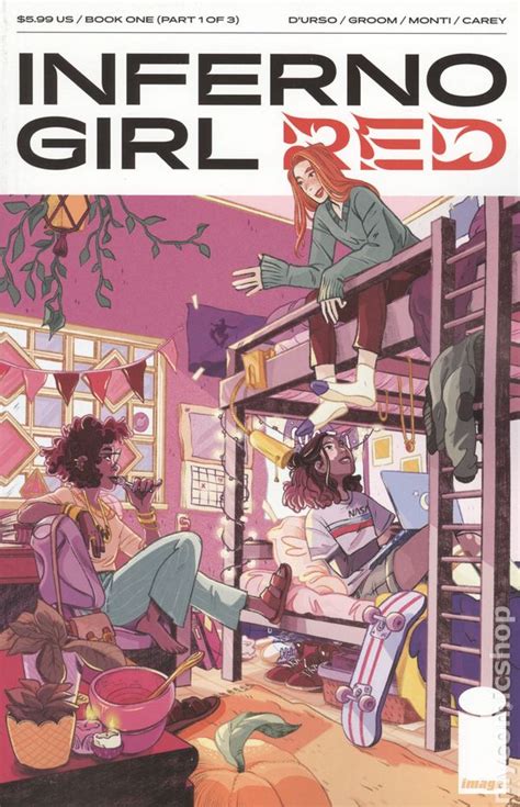 Inferno Girl Red Book One 2023 Image Comic Books