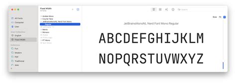 Have The Fonts Had Their Monospaced Flag Omitted Issue Ryanoasis Nerd Fonts GitHub