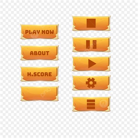 rpg game png image cool rpg game buttons for 2d casual game or website