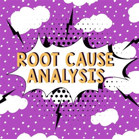 Conceptual Display Root Cause Analysis Business Idea Method Of Problem Solving Identify Fault