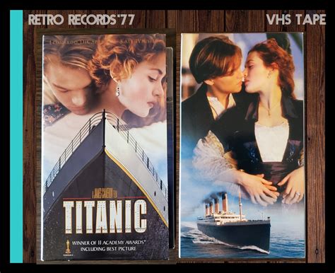 Titanic Vhs Box Set Leonardo Dicaprio Kate Winslet Movie Night Etsy