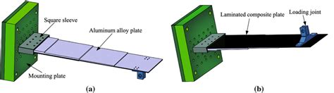 configuration of the plate with variable stepped thickness a upper