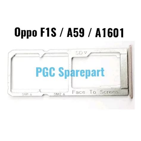 Jual Original Simtray Oppo F S A A Tempat Simcard Simlock Sim Lock Slot Card Tray