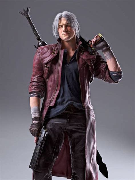 DMC 5 Dante Coat | Devil May Cry 5 Leather Coat - Hit Jacket