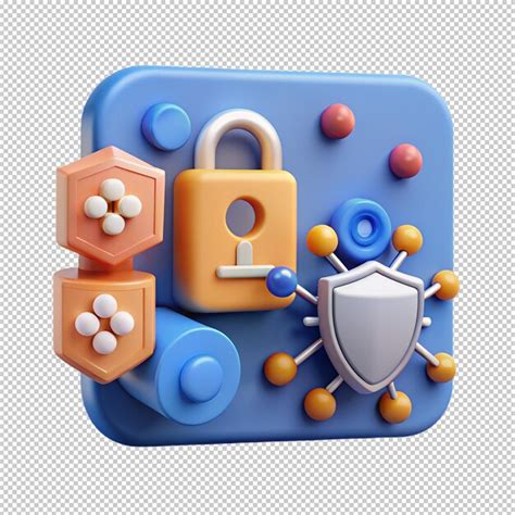 Premium Psd Application Blocked In 3d Render For Graphic Asset Web Presentation Or Other