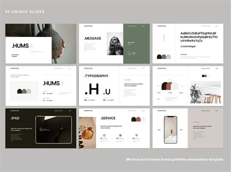 Minimal Brand Guideline Template 5 By Peyangg On Dribbble
