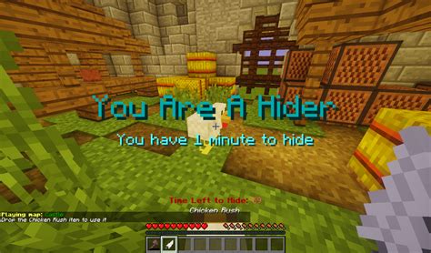 Hide And Seek карта для майнкрафт