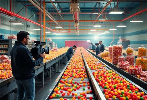 The Process Of Creating Candy Commercials