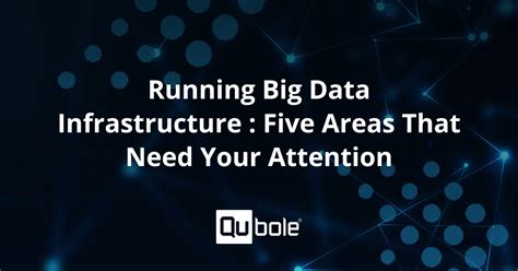 Running Big Data Infrastructure Five Areas That Need Your Attention