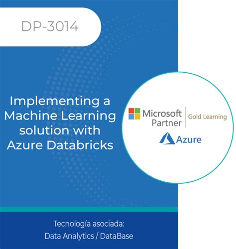 DP Implementing A Machine Learning Solution With Azure Databricks Netec